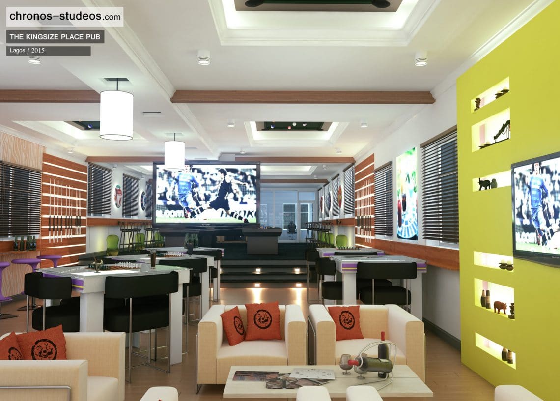 From Junk Hall to Sports Bar - Interior Design by Chronos Studeos ...