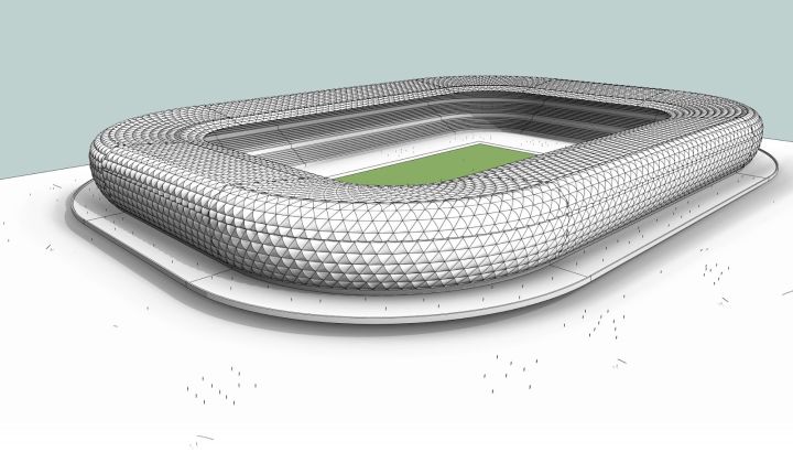 Parametric 3D Modelling of Allianz Arena by Hassan Anifowose | Chronos ...