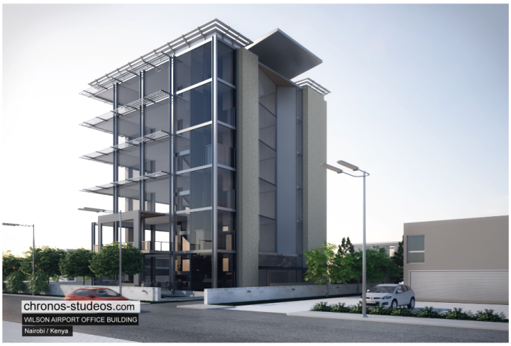 Concept Design Collaboration for Airport Office Building in Nairobi ...